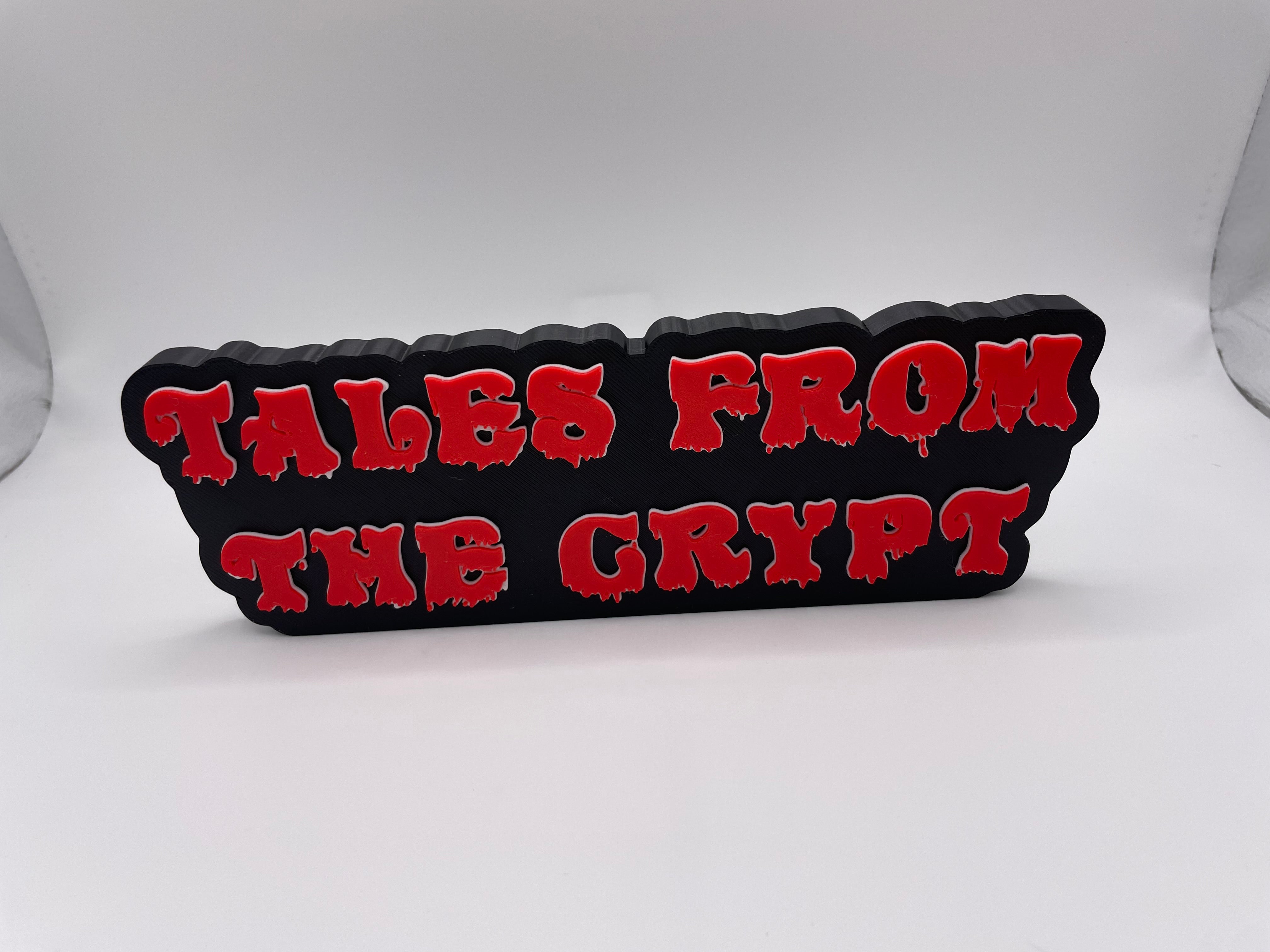 Tales from the crypt sign – 3D Beowulf
